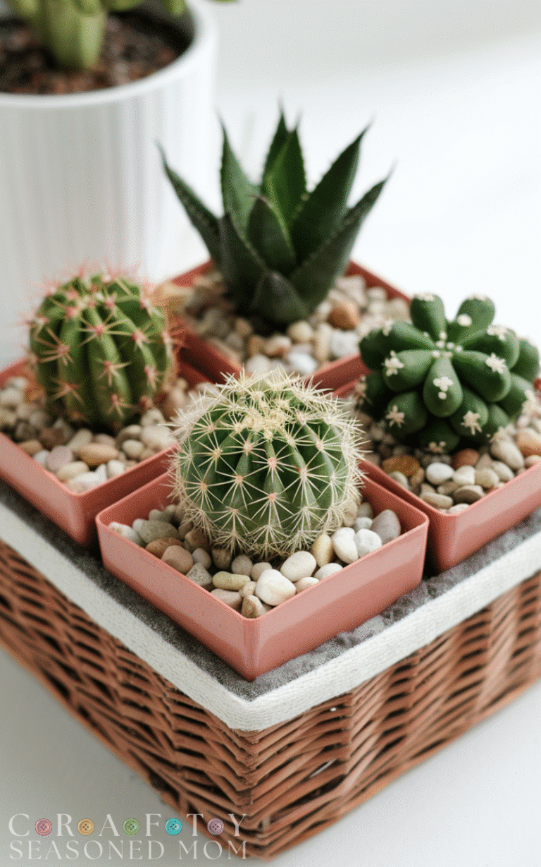 17 Best Mini Cactus Garden Ideas - Crafty Seasoned Mom