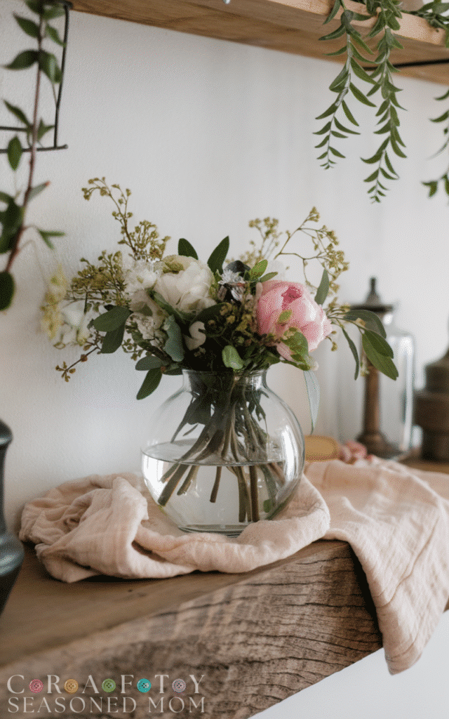 14 Best Spring Mantle Decor Ideas - Crafty Seasoned Mom