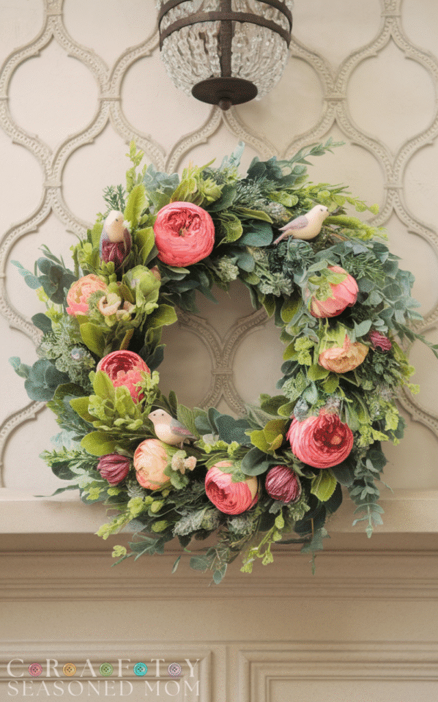 14 Best Spring Mantle Decor Ideas - Crafty Seasoned Mom