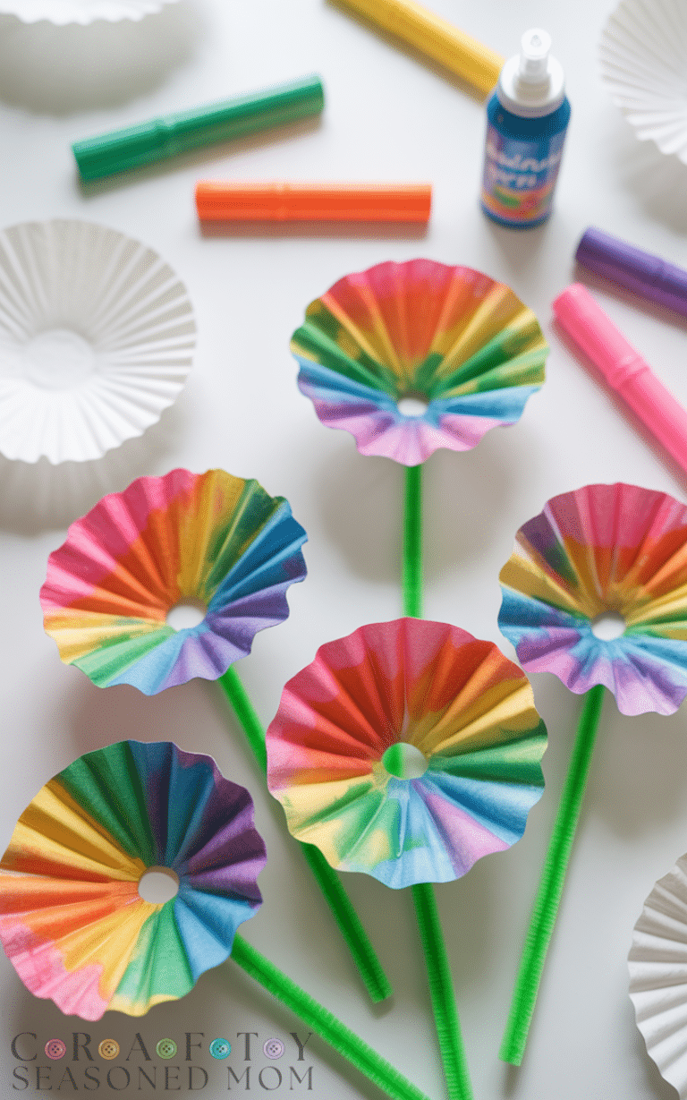 14 Best Coffee Filter Flowers for Kids - Crafty Seasoned Mom