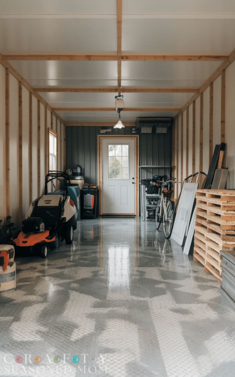 14 Best Shed Flooring Ideas - Crafty Seasoned Mom