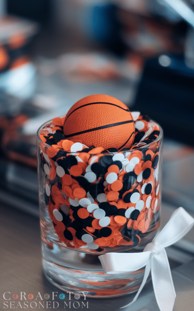 15 Amazing Basketball Centerpiece Ideas - Crafty Seasoned Mom