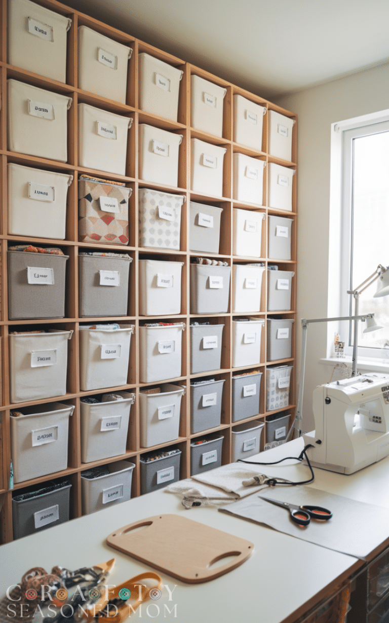 15 Best Easy Craft Storage Ideas - Crafty Seasoned Mom